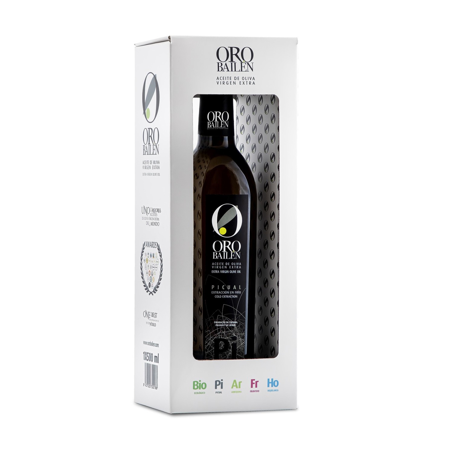 Oro Bailén Reserva Familiar Picual, estuche 500 ml. Caja 9 unidades ...